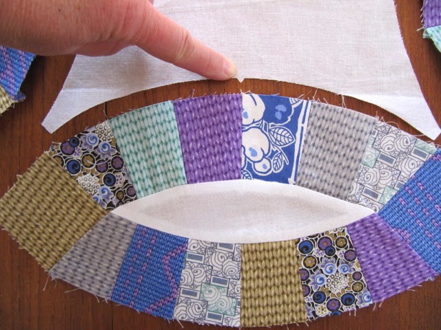 Sew Many Ways...: How to Assemble the Double Wedding Ring Block...