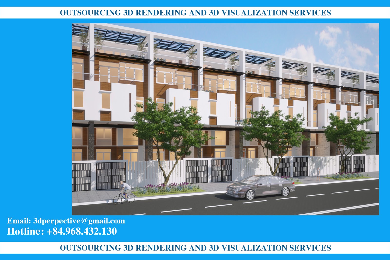 Outsourcing 3D Rendering and 3D Visualisation Services