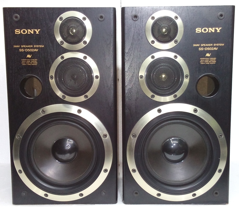 BARANG BARANG ELEKTRIK TERPAKAI DAN RARE: Speaker SONY Model SS-D502AV