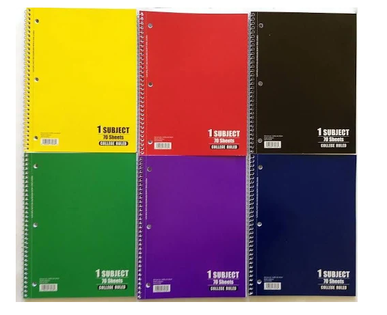 Target: Norcom 1-Subject Notebooks 9 Cents Each!