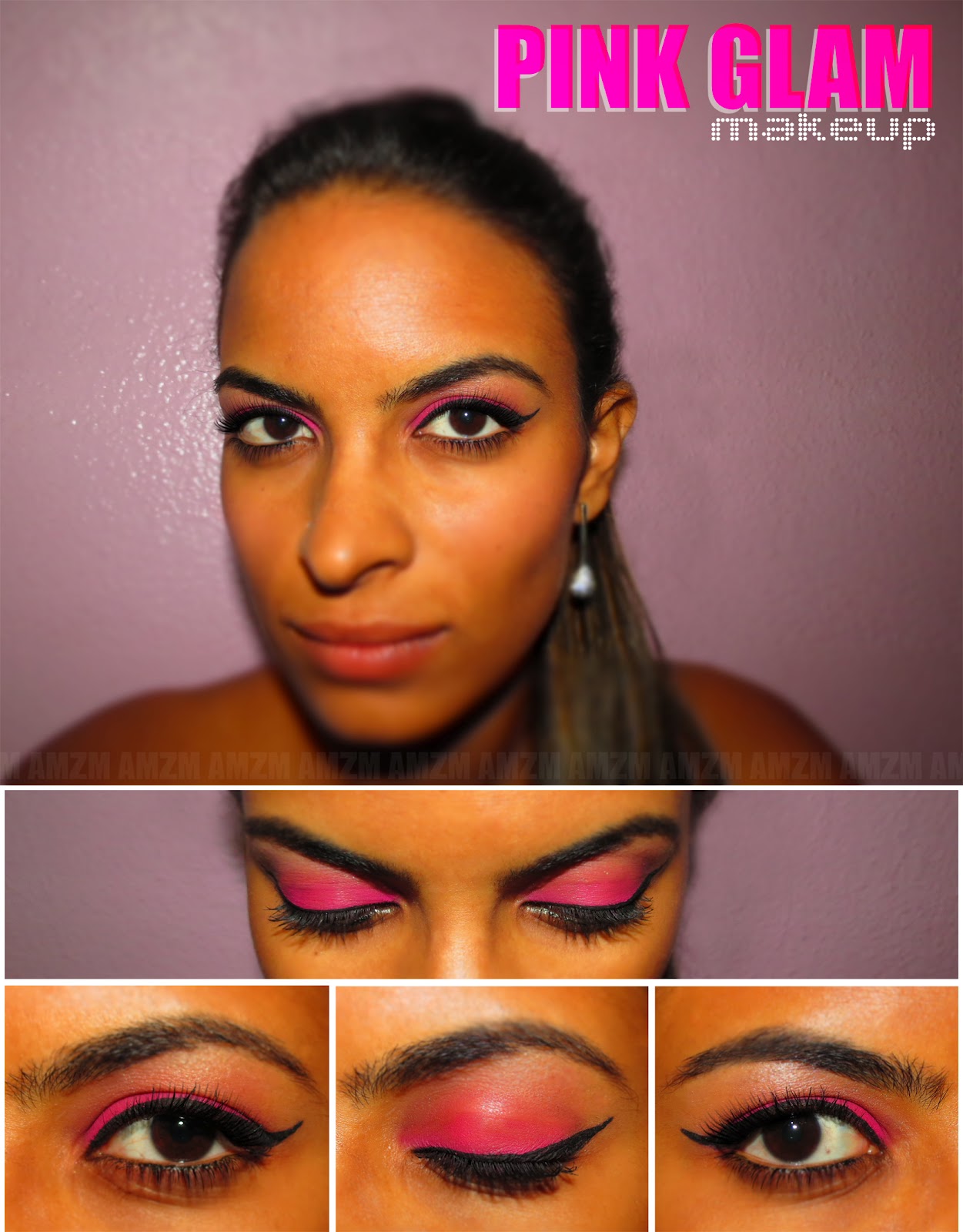 Tutorial de maquiagem - pink glam | Armazém