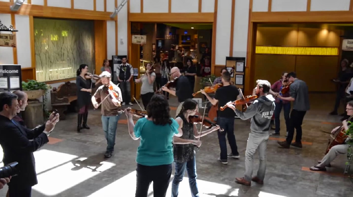 CU-Boulder Classical Music Flash Mob - Flash Mobs in the World