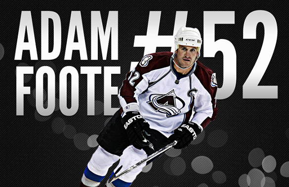 Adam Foote Avalanche [infographic] - Visualistan