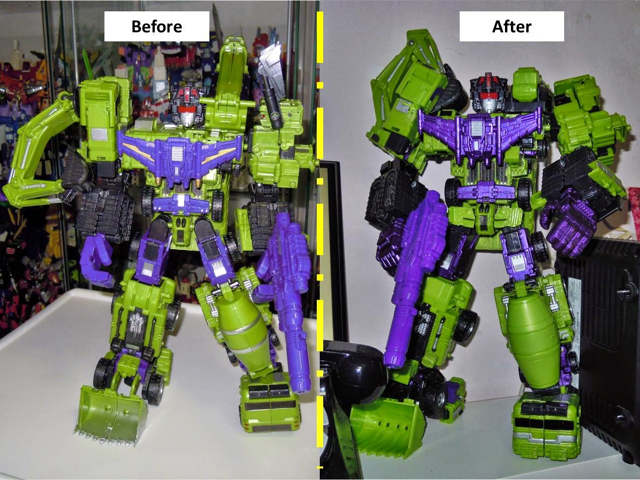 My KO Transformers & Etc: Modifications-Restorations: KO TFC Hercules 改造-修复: 国产 KO TFC大力神 (金宝+中山版)
