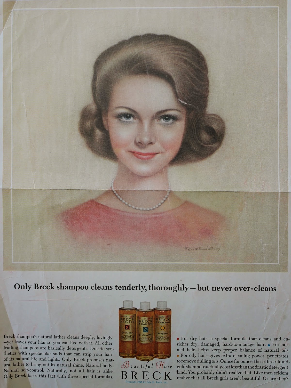 A Little Bit of Everything: Breck Shampoo and The Breck Girls