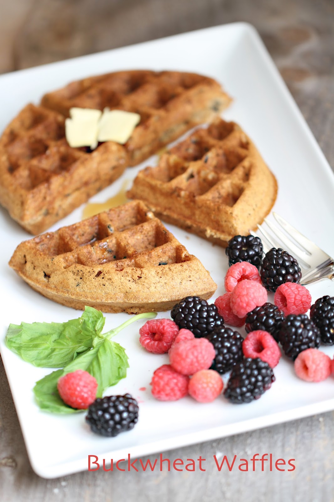 Whole-grain Buckwheat Waffles - Ever Open Sauce