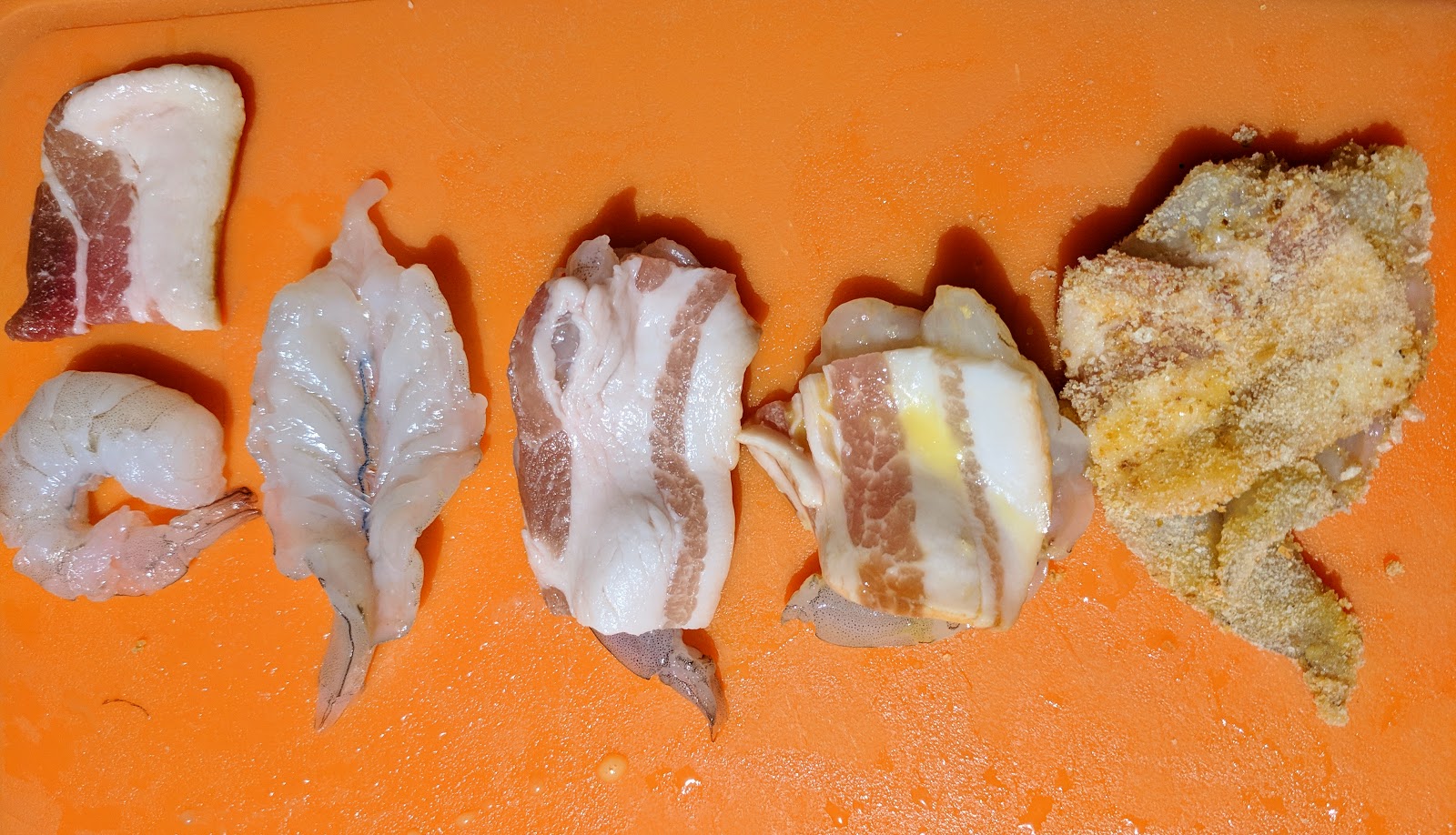 Butterflied Shrimp with Bacon