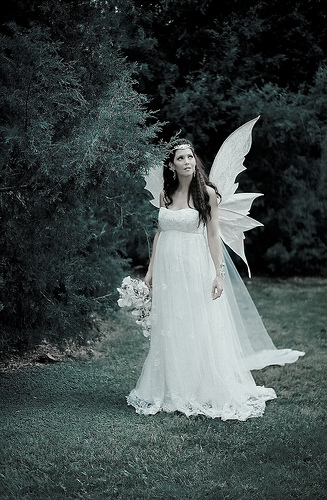 creation: Fairy wedding dresses