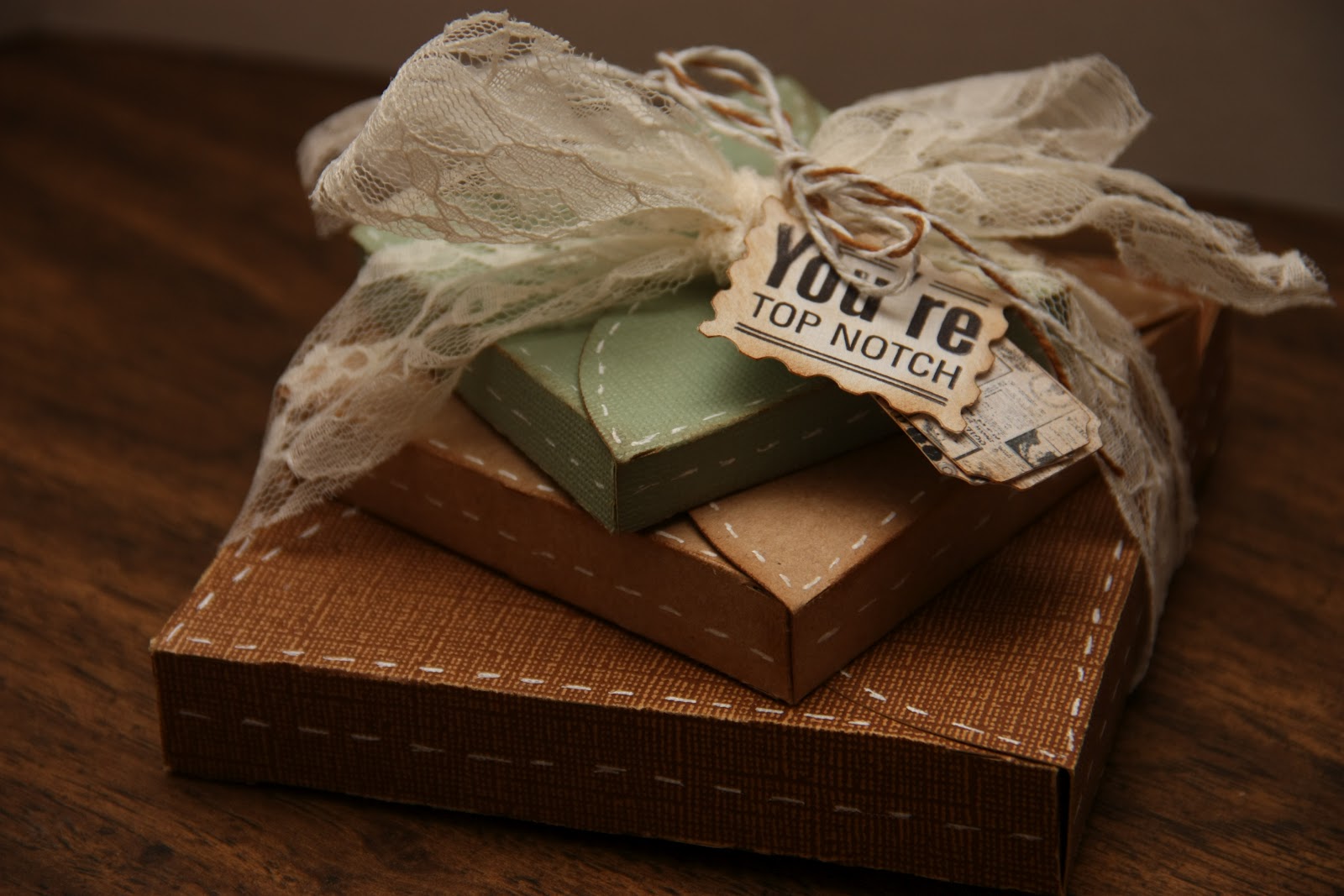 She's a Sassy Lady: Stacked Boxes