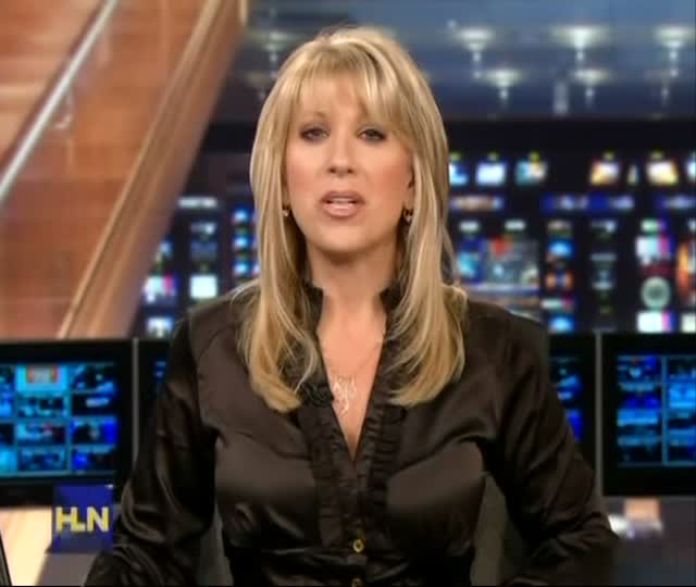 Ladies in Satin Blouses: holly firfer - brown satin blouse