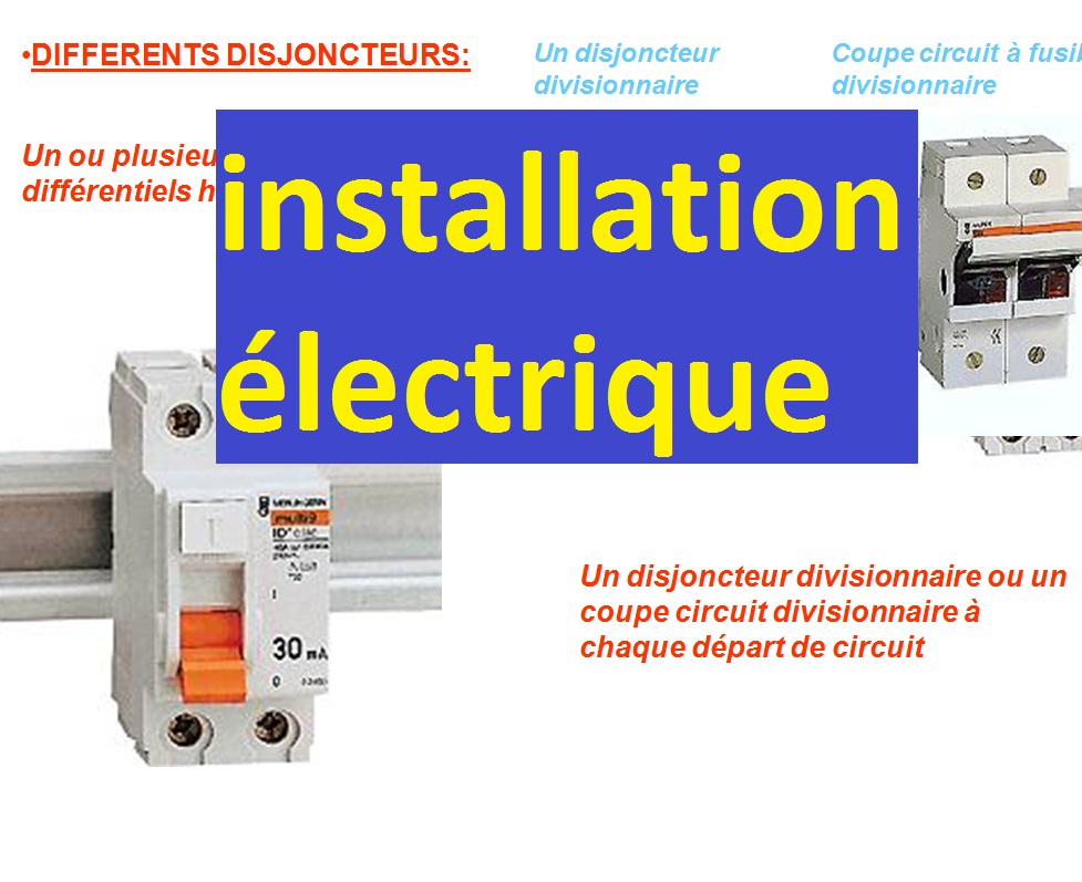 installation électrique en électricité de bâtiment