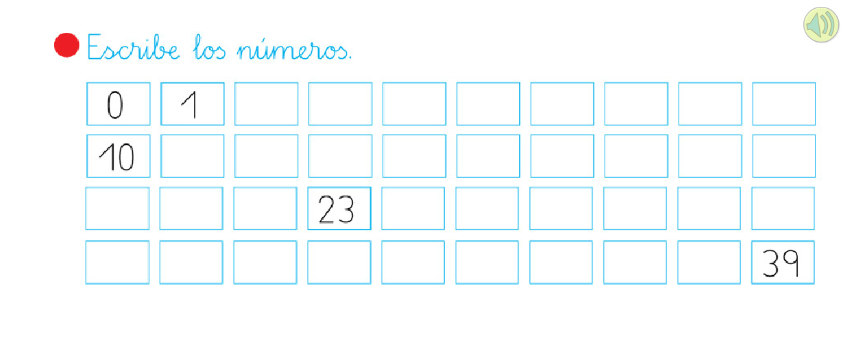 Blog de 3º de Primaria: NÚMEROS HASTA EL 39