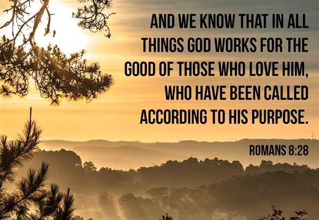 Scripture for Today: Romans 8:28 ~ God works