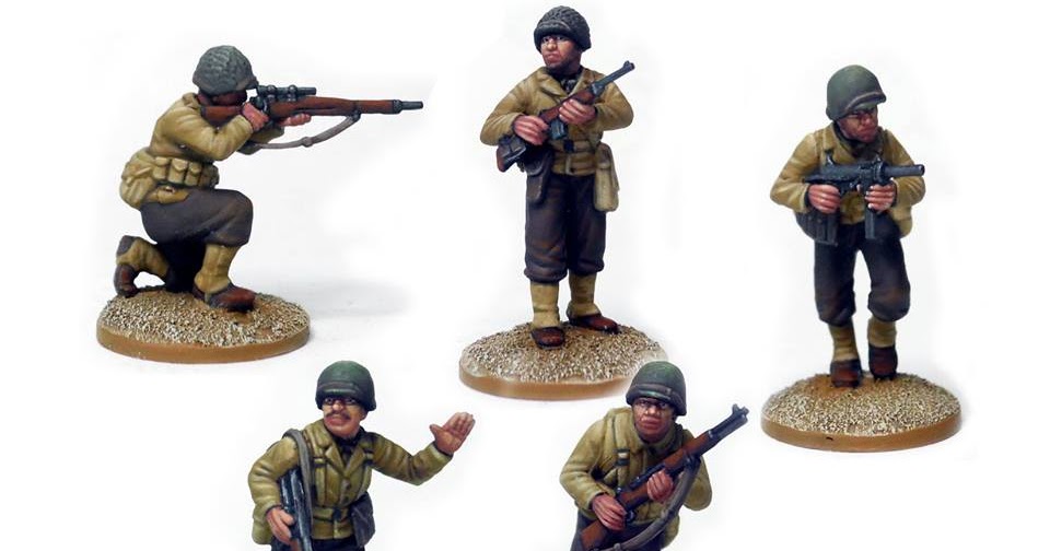 Tabletop Fix: Perry Miniatures - New WW2 US Infantry Previews