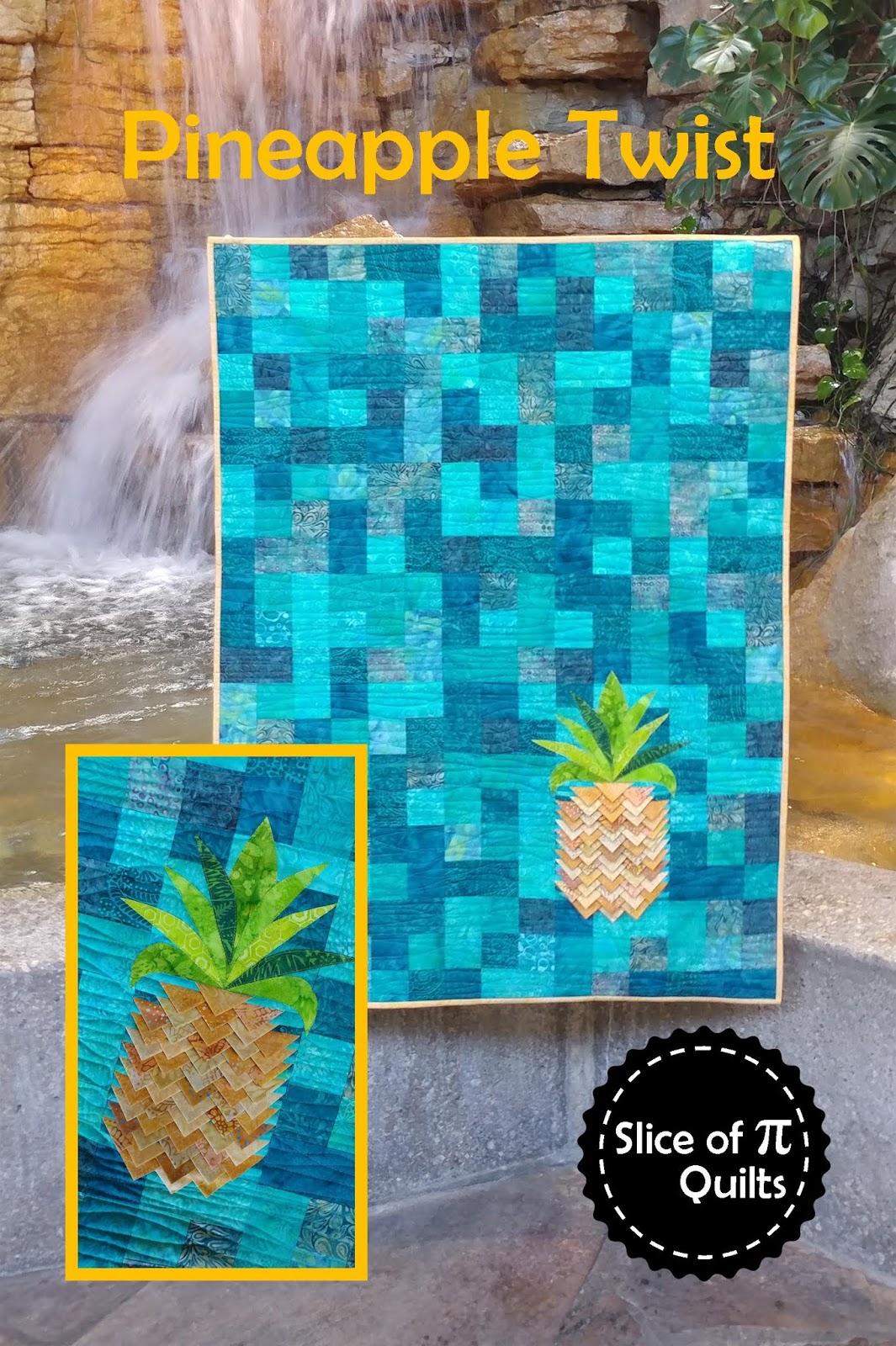 Sunshine Pineapple Quilt Pattern