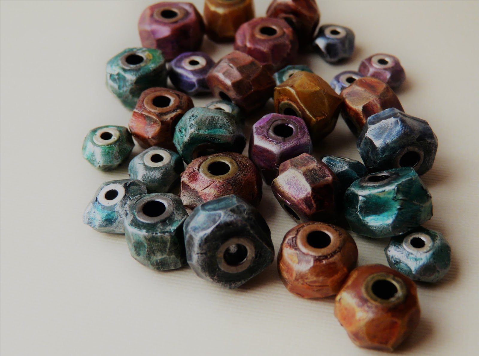 CabeWoman: Handmade Polymer Clay Beads