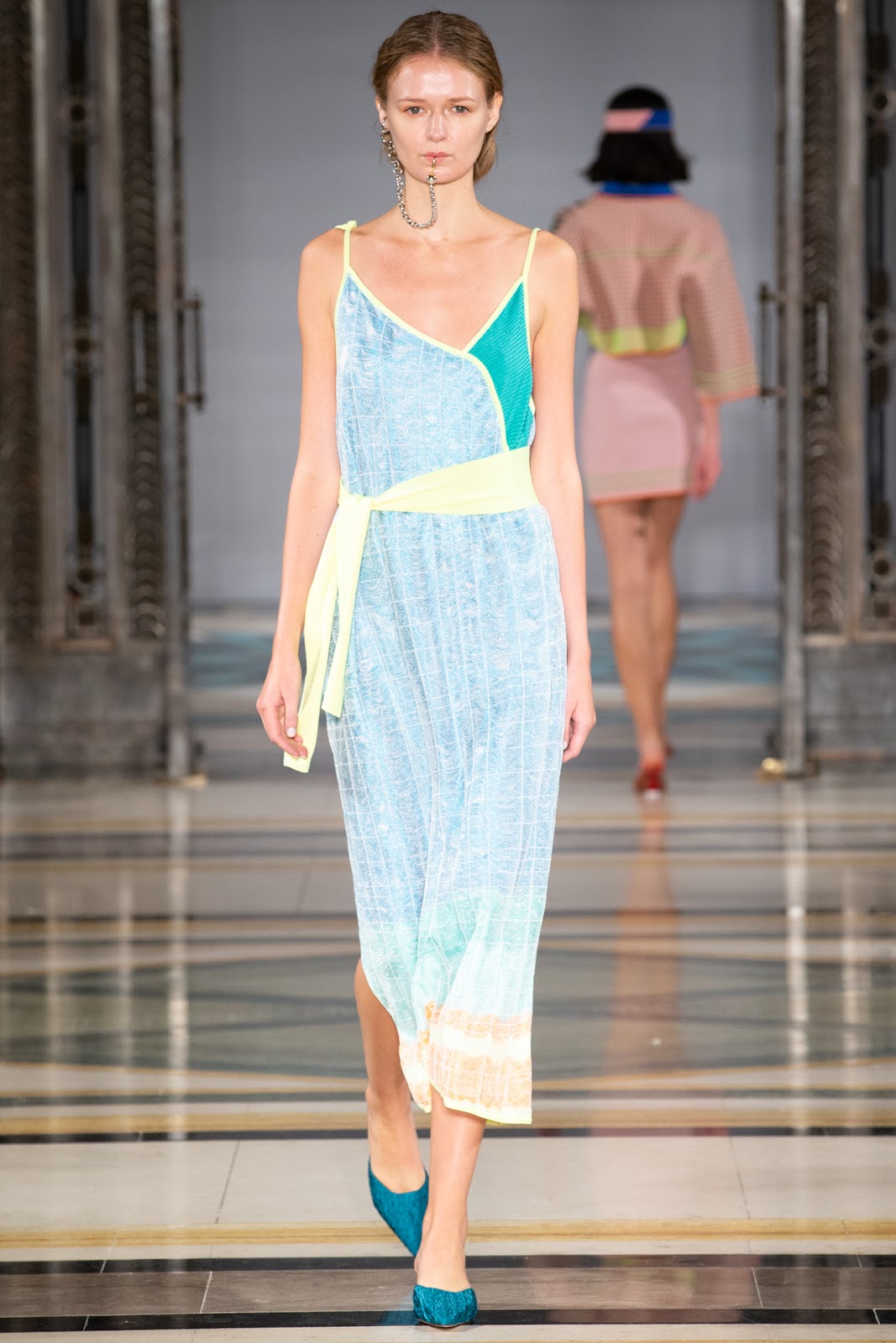 frumpy to funky: i-am-chen SS19 at Fashion Scout during London Fashion Week