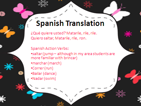 The Sweetest Melody: Matarile