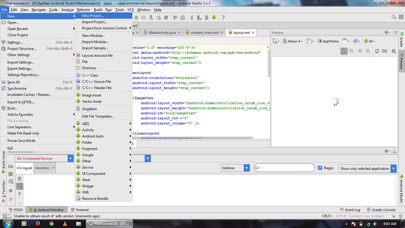 Tutorial Android - Membuat Aplikasi Web View Menggunakan Android Studio ...