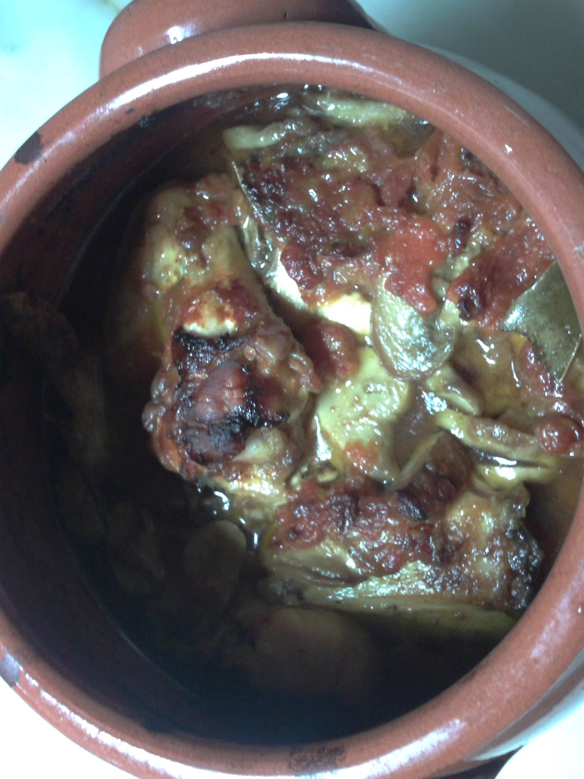 As Delícias da Marie: Frango na púcara