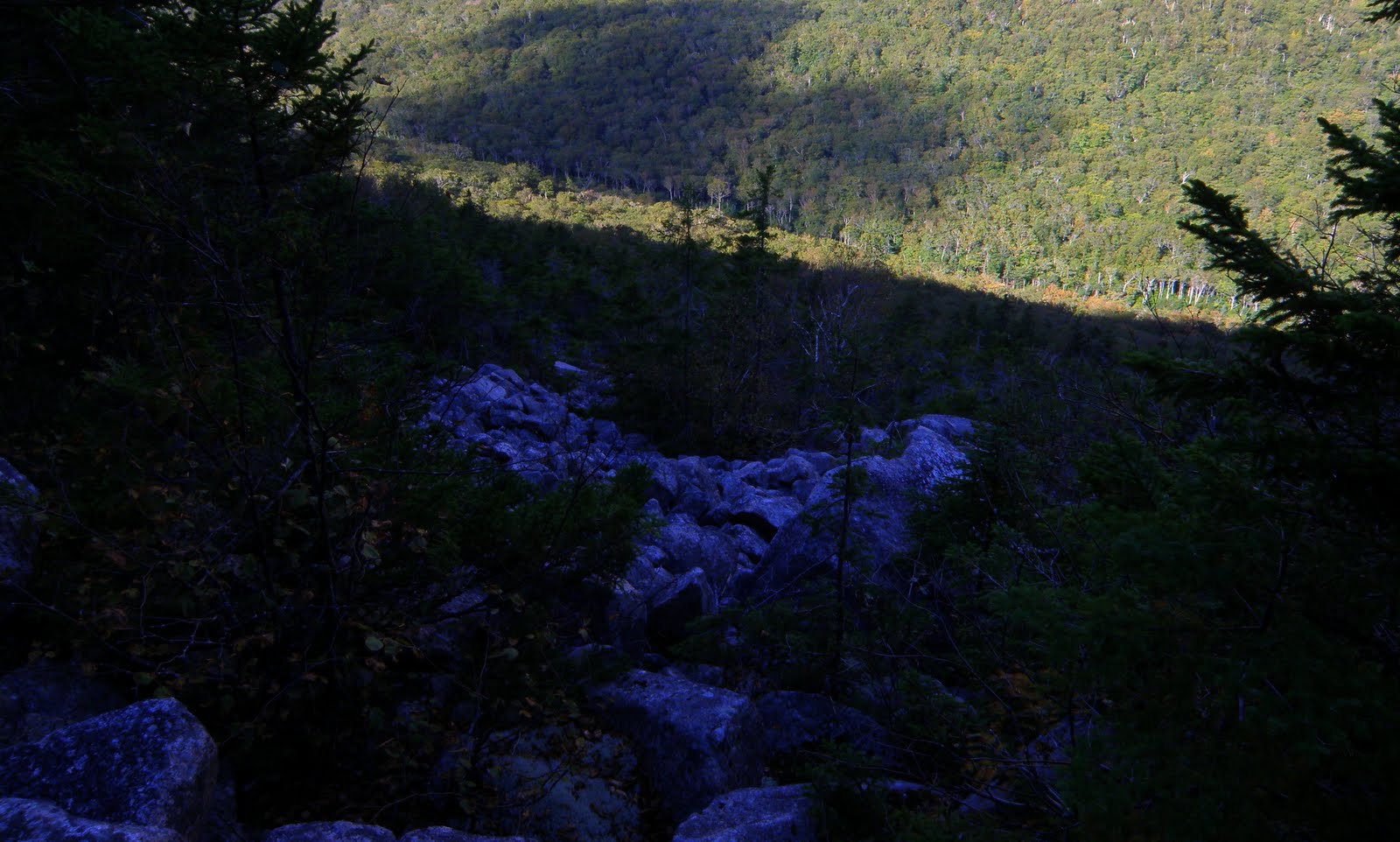 JustJoe Hiking: Western Slope of Agony Ridge Talus Field 9/16/12