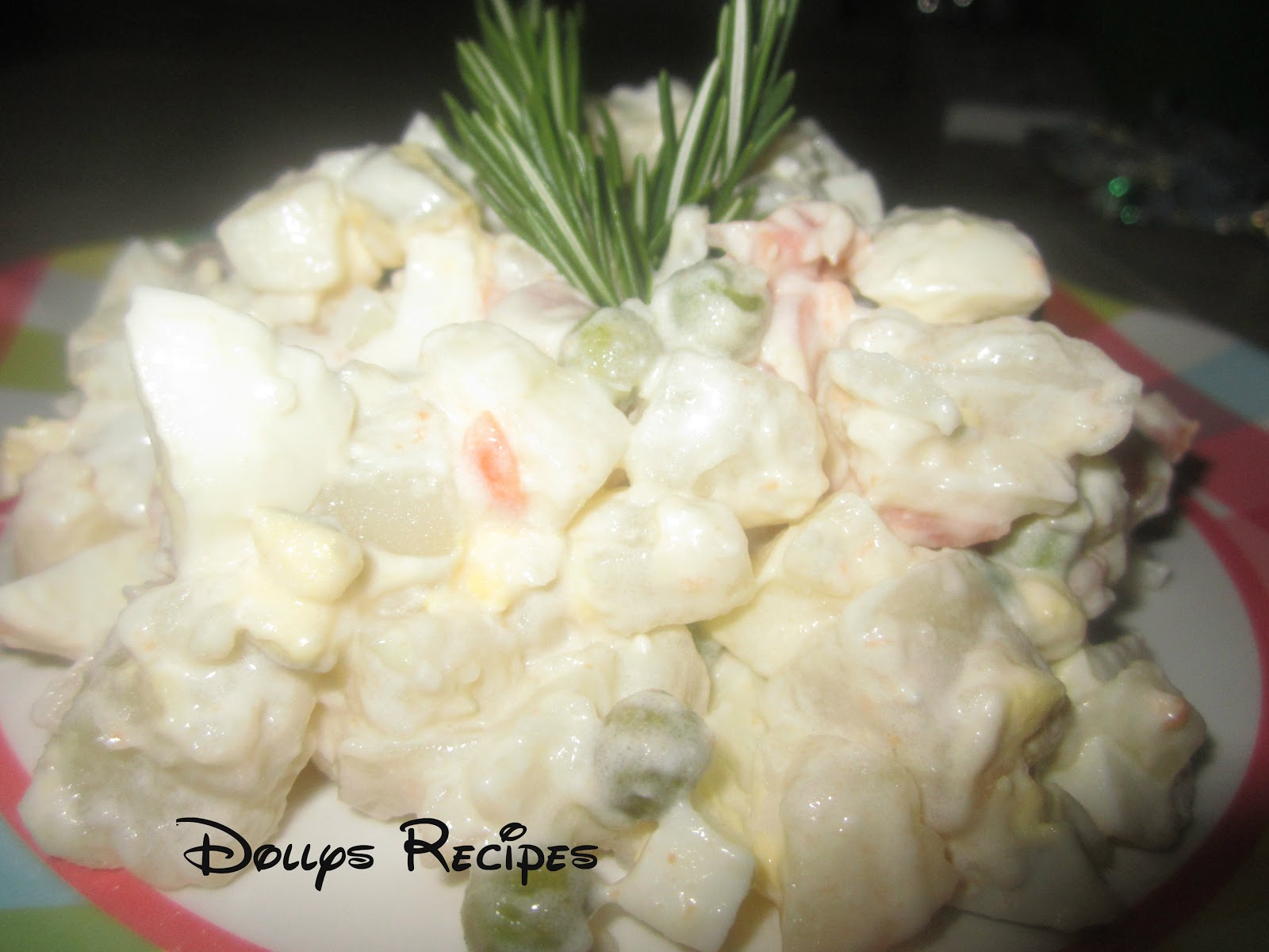 Dolly's Recipes N' more: Ensalada Rusa o Ensalada de Papas