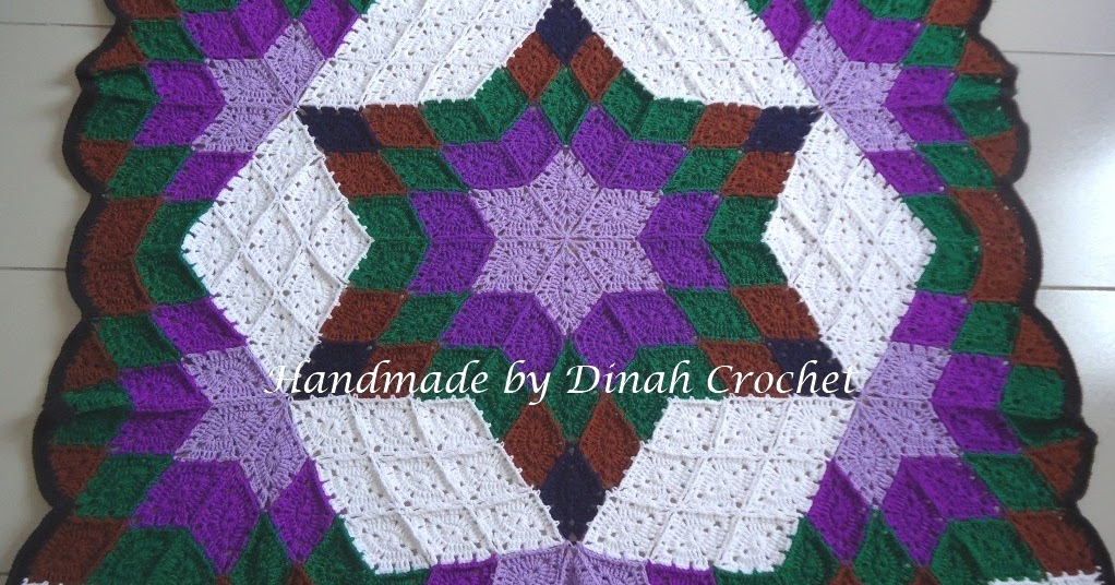 Dinah Crochet: Crochet Prairie Star Afghan~tutorial