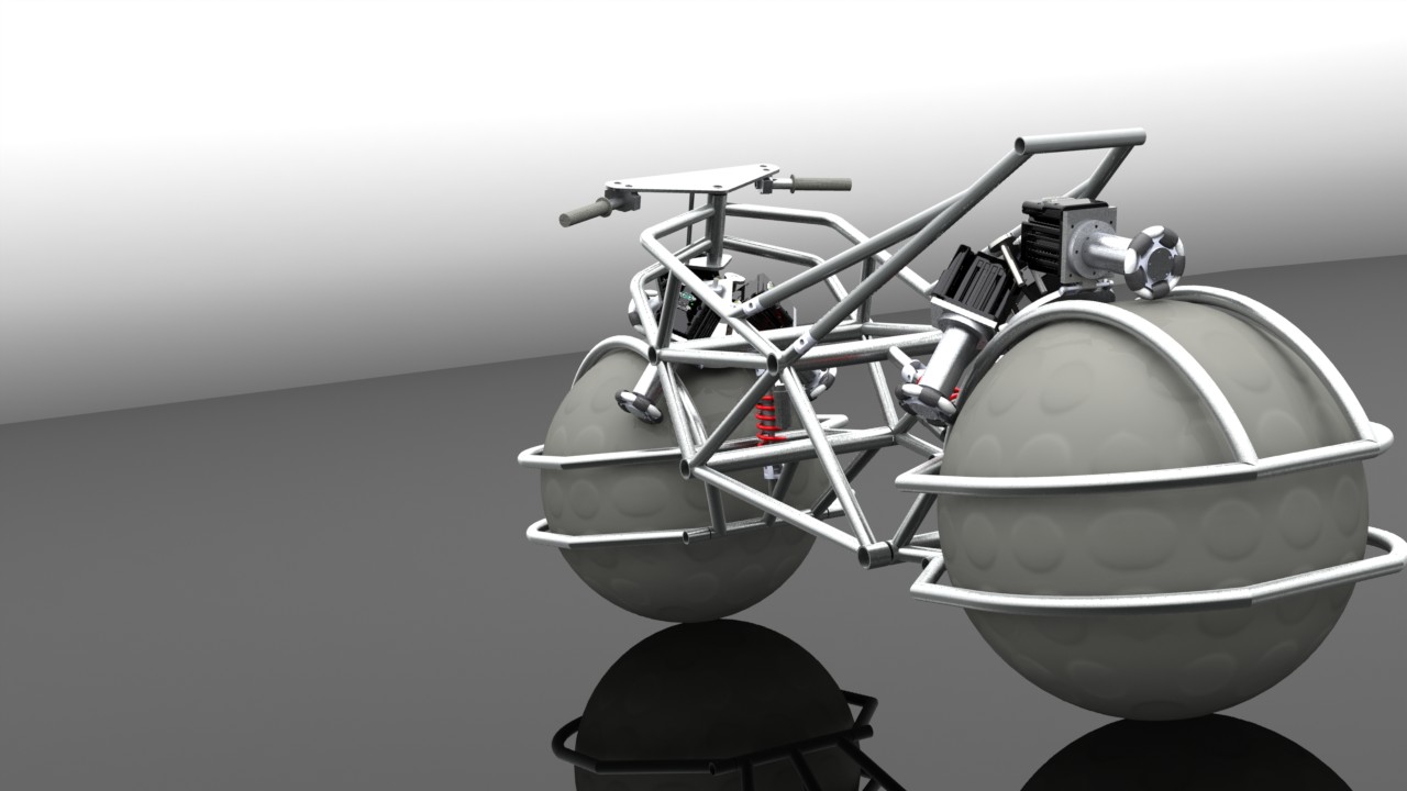 Motoblogn: Omnidirectional Sphere-Wheeled Electric Motorcycle
