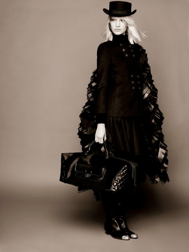 Chanel Pre-Fall 2014 Lookbook featuring Ashleigh Good