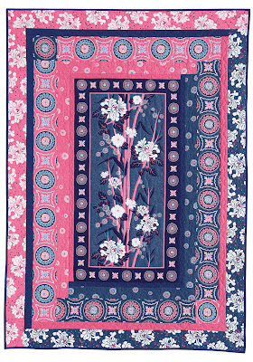 Sew in Love {with Fabric}: How to make a modern Log Cabin