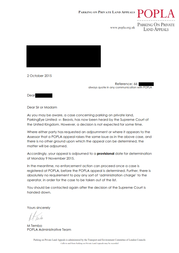 Parking Prankster: British Parking Association deny proper appeals ... Parking Prankster: British Parking Association deny proper appeals ...