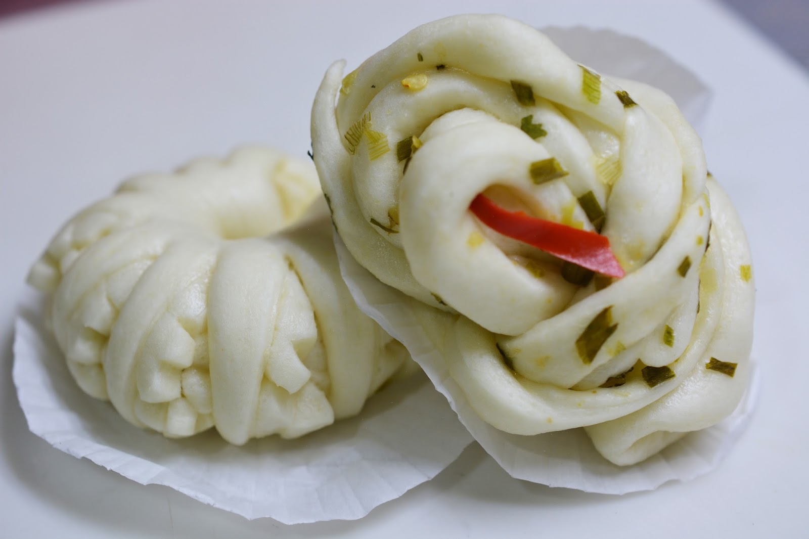 Waltzing with Yeast 8: Fancy Steamed rolls - Paula Cooking Fingers
