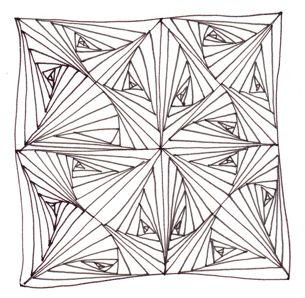 Journey Through Zentangle Art: Zentangle Tiles