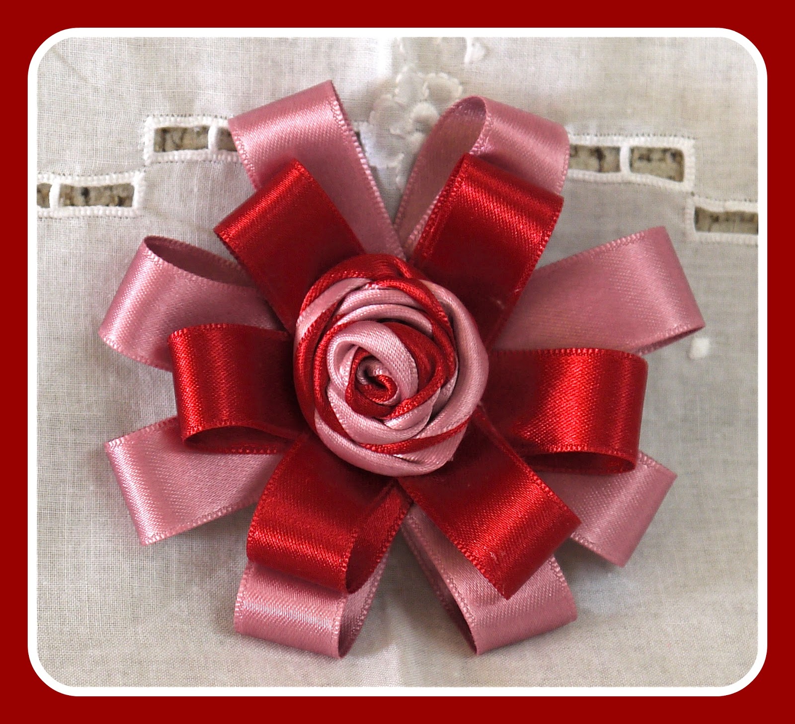 Taller de Artesanía - Página Principal: BROCHES REALIZADOS CON CINTAS ...