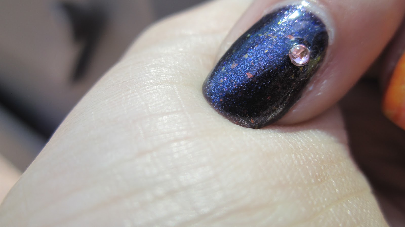 Glazed and Confused: Diablo III midnight release nails + hedgehog!