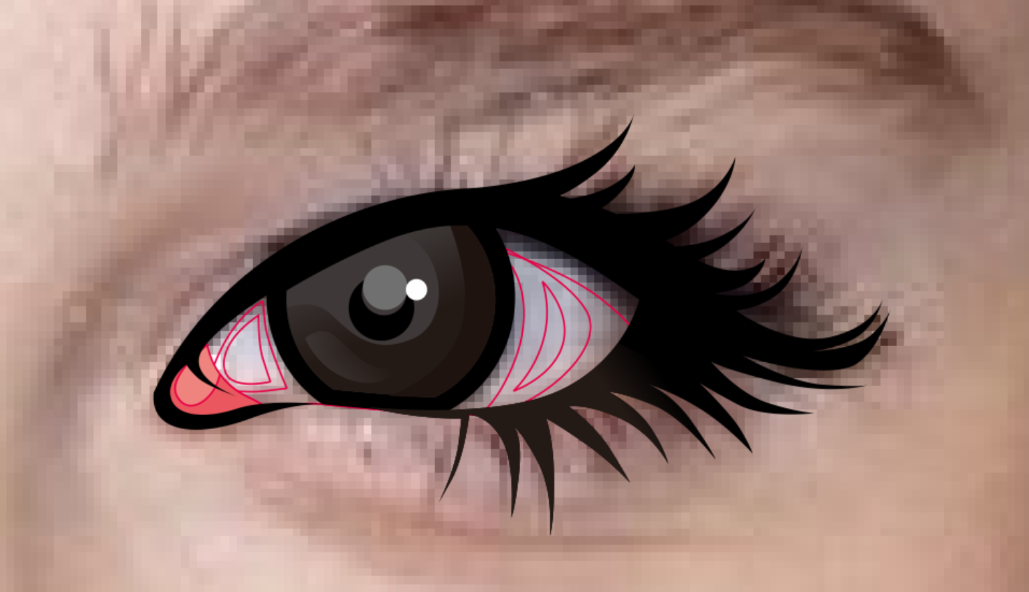 Tutorial Membuat Vector Mata (Eye) - Obiy Shinichi