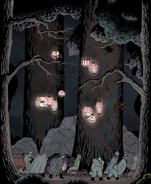 Por el camino de agua: Lanterns of Nedzu