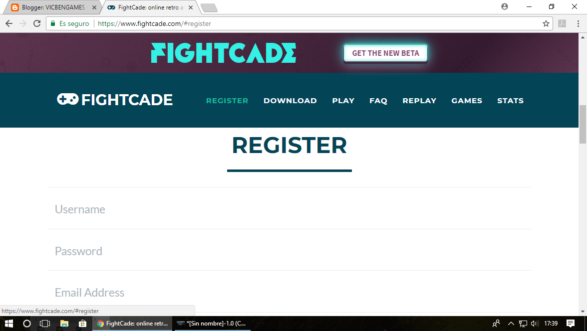 VICBENGAMES: TUTORIAL FIGHTCADE