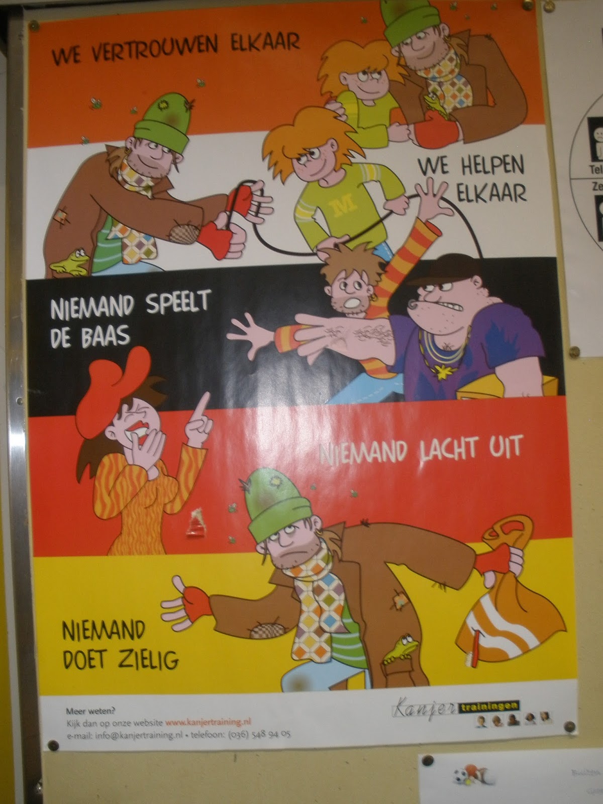 Kanjerblog De Duinsprong: Kanjerlessen in groep 5c