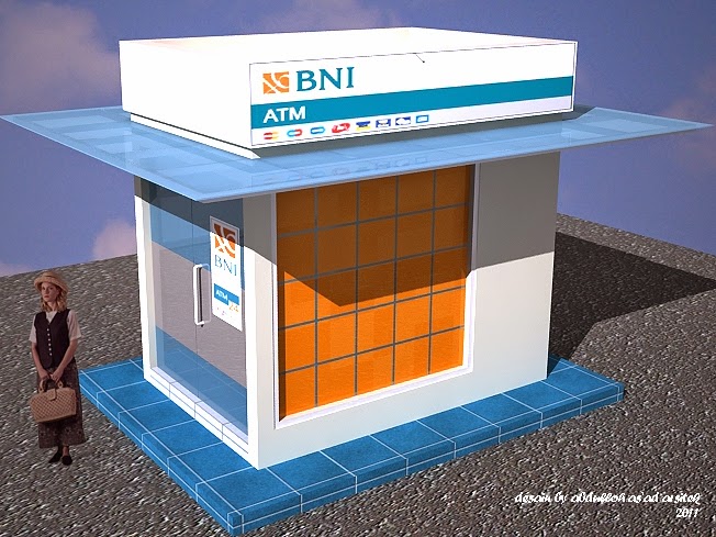 Abdulloh As'ad Architect: Desain ATM BNI 46