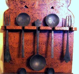 art museum gallery : Many colonial women served their food in pewter ...