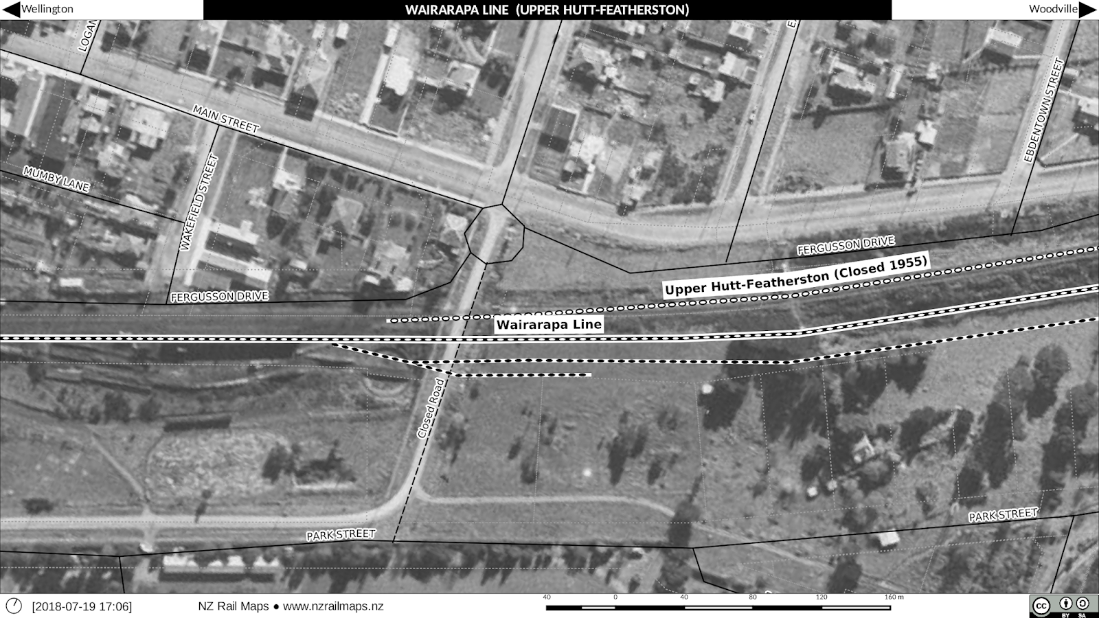 New Zealand Rail Maps: Wairarapa Line [7A]: Rimutaka Incline Section ...