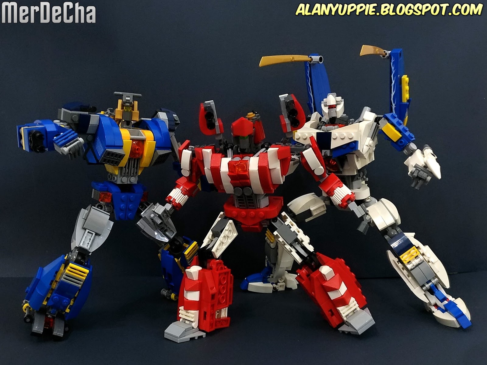 Alanyuppie's LEGO Transformers: LEGO Pacific Rim Jaeger Combiner ...