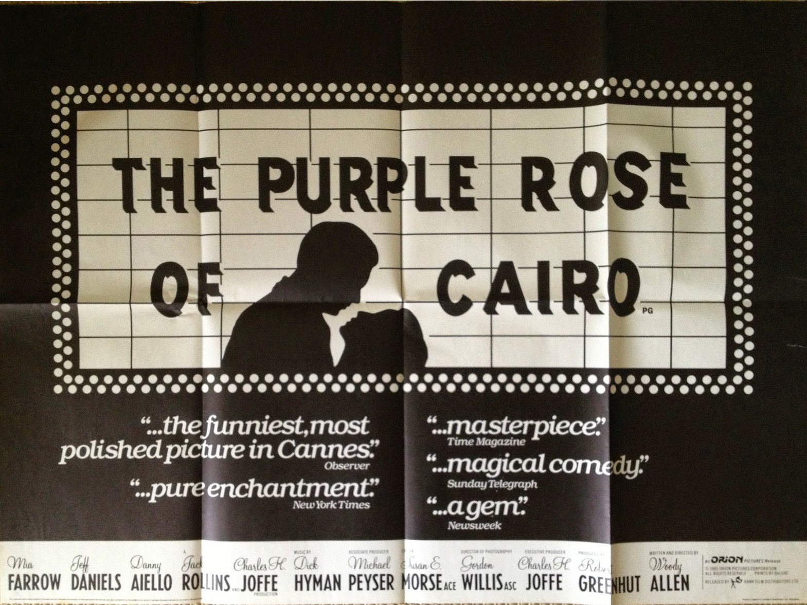The Purple Rose Of Cairo 1985