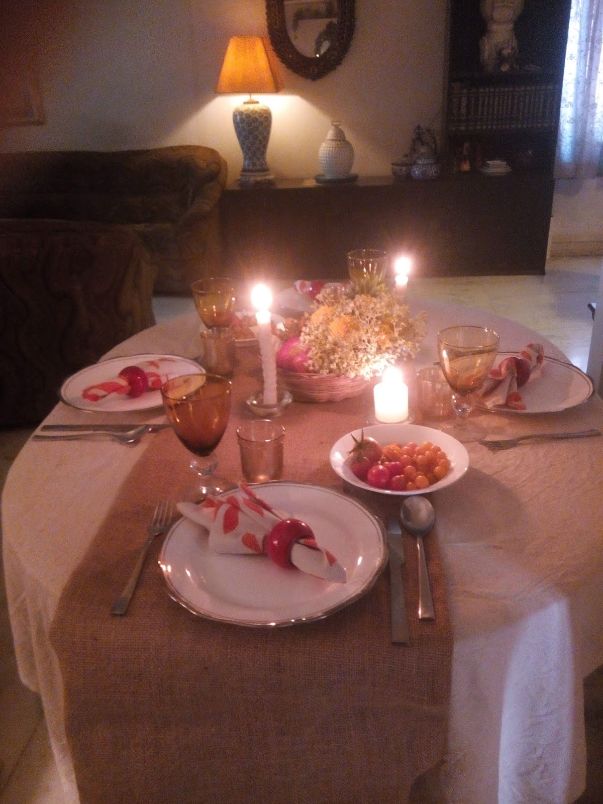 Colorful 'Thanks Giving Table'