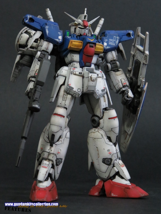 Painted Build: RG 1/144 Gundam GP01 Fb Full Burnern + Weathering