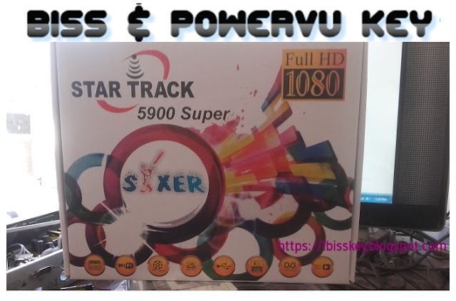 STAR TRACK 5900 HD PLUS RECEIVER NEW SOFTWARE 1Biss Key - Biss Key