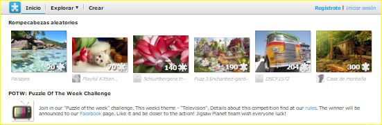 Jugando y aprendiendo juntos: Jigsaw Planet: Hacemos un puzzle especial