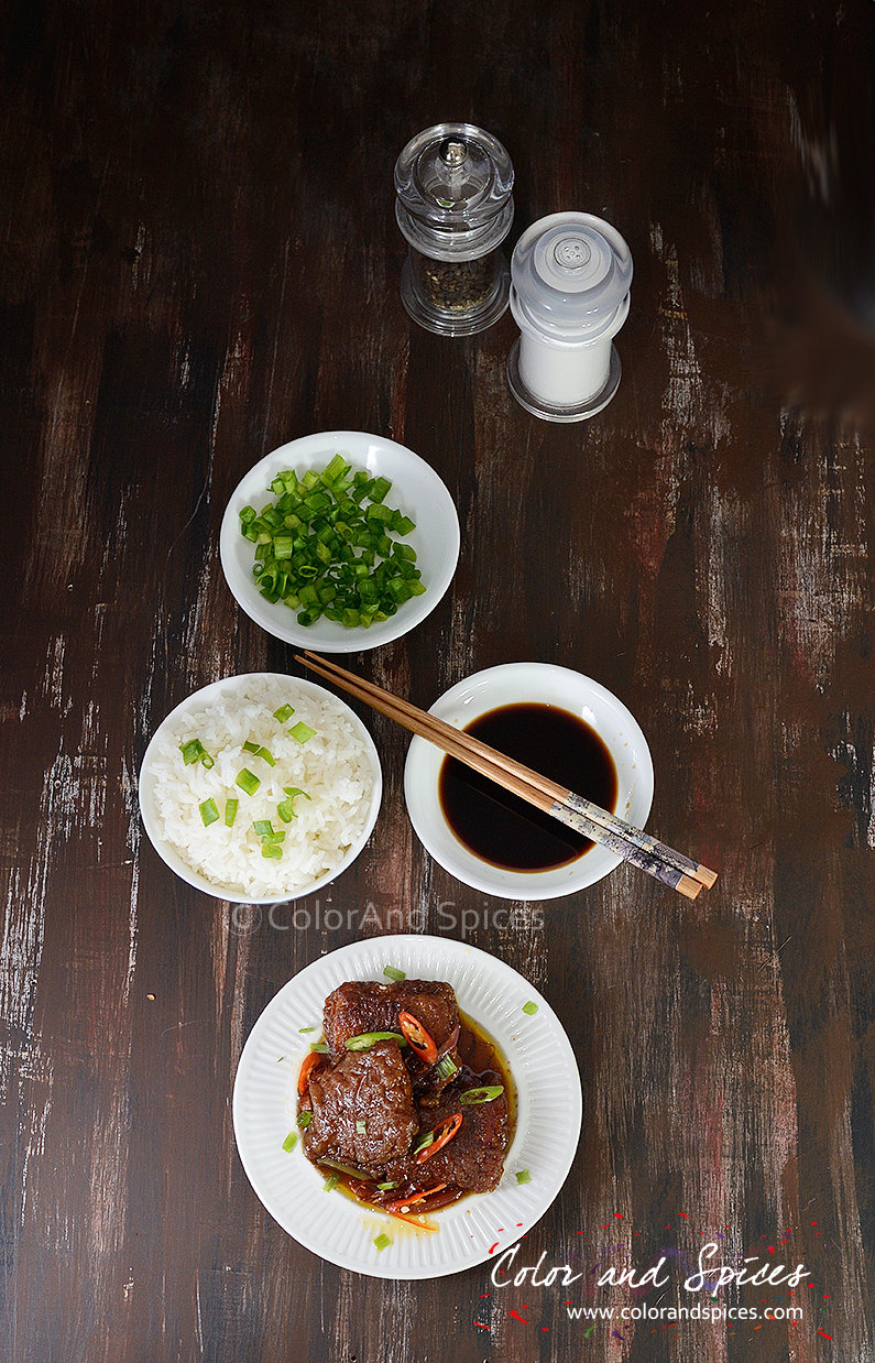 Color and Spices: Chilli fish....